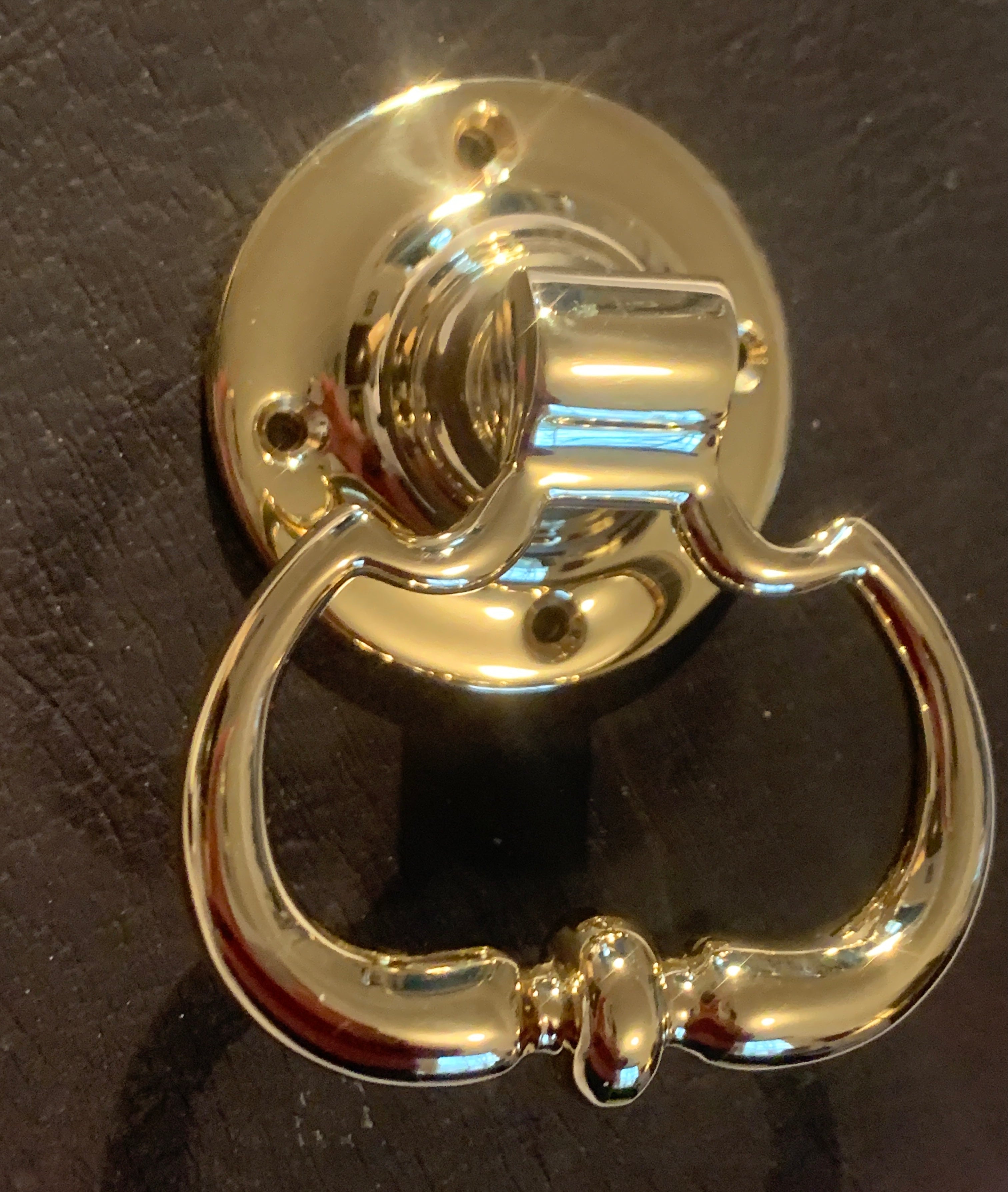 Knopped Dutch-Drop Handles for mortice latch, 76 mm PAIR – Jane Knapp